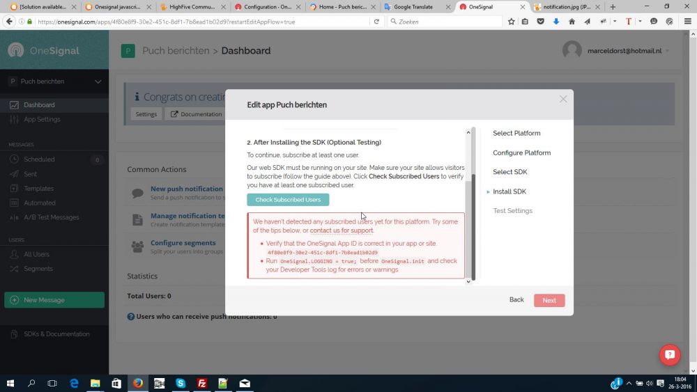 Onesignal App Tools For Ios And Android Developers