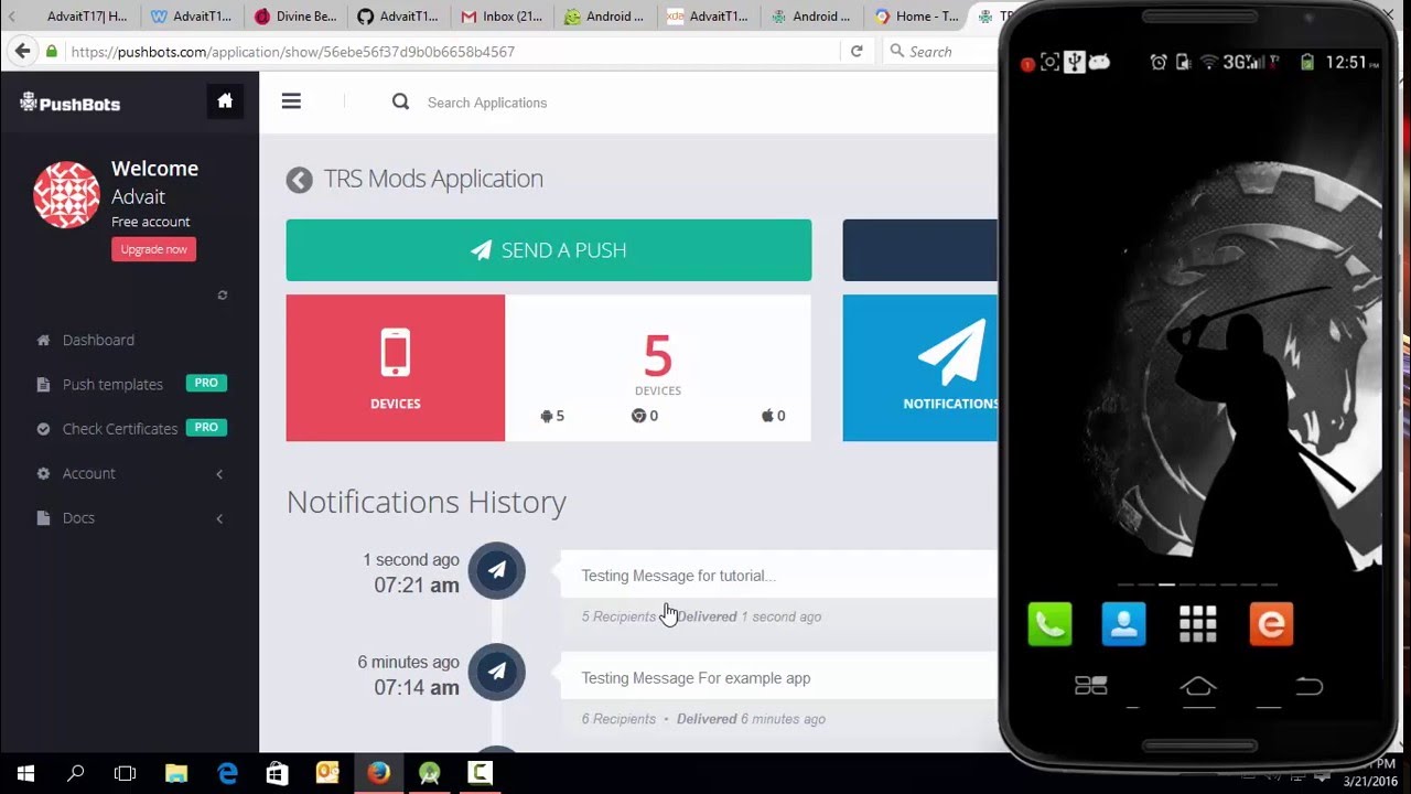 Pushbots App Tools For Ios And Android Developers