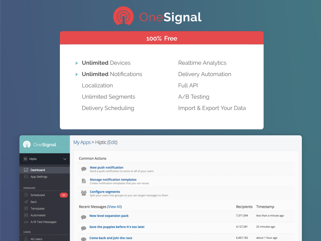 Onesignal App Tools For Ios And Android Developers